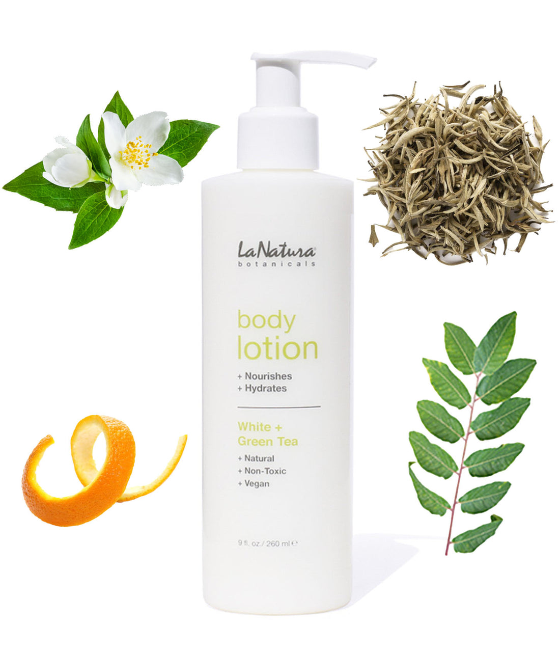 White + Green Tea Body Lotion – LaNatura
